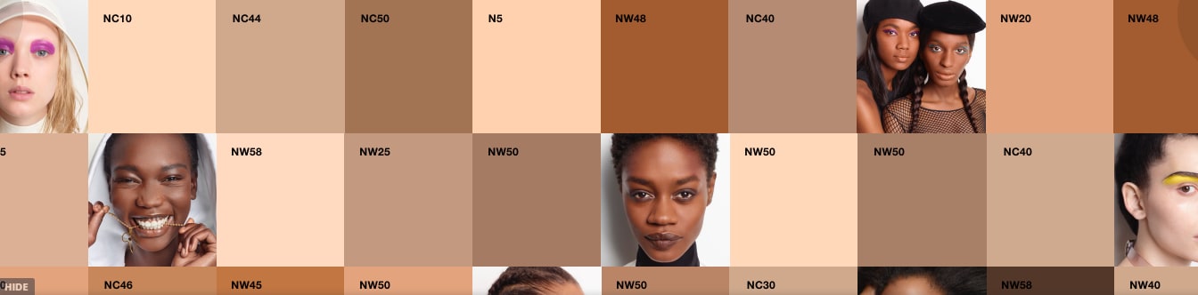 Mac Cosmetics Skin Color Chart | Makeupview.co